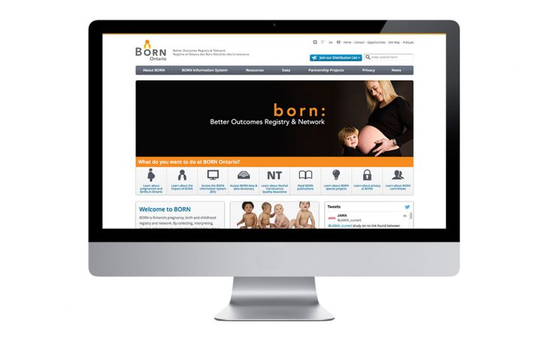 New Website Launch | BORN Ontario - Baytek Blog